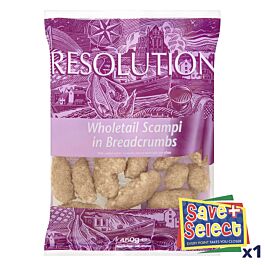 Whitby Resolution Breaded Wholetail Scampi